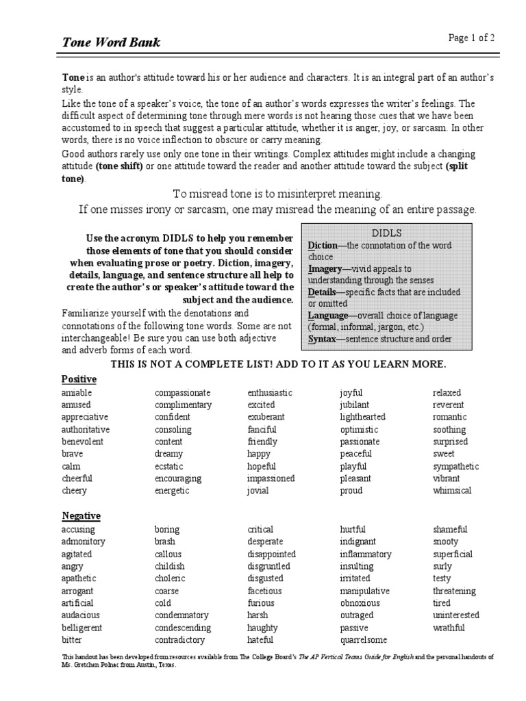 Tone | PDF | Language Mechanics | Human Communication
