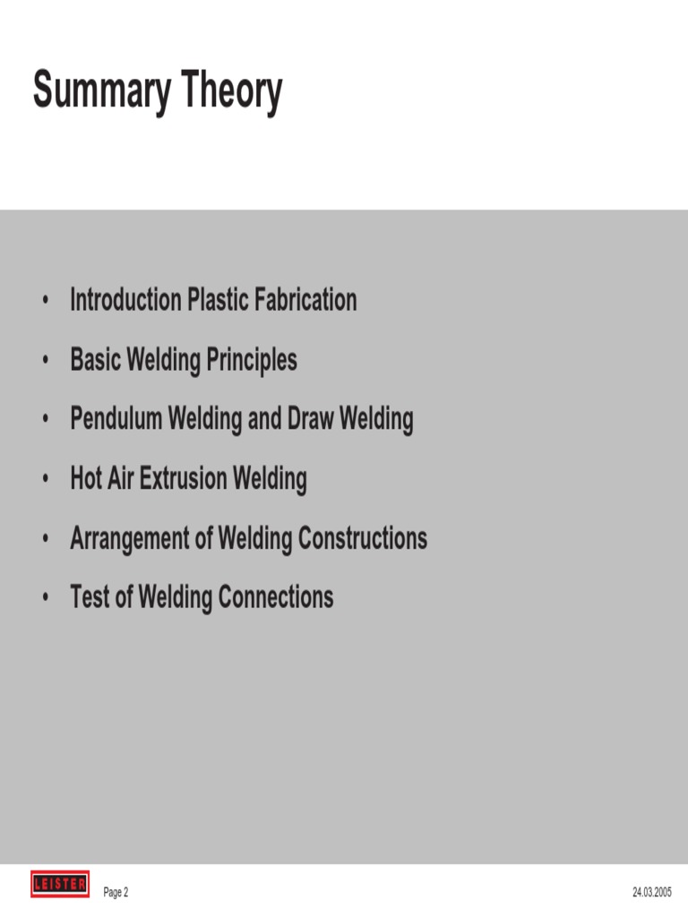 DVS 2205 Welding PDF | PDF | Extrusion | Welding