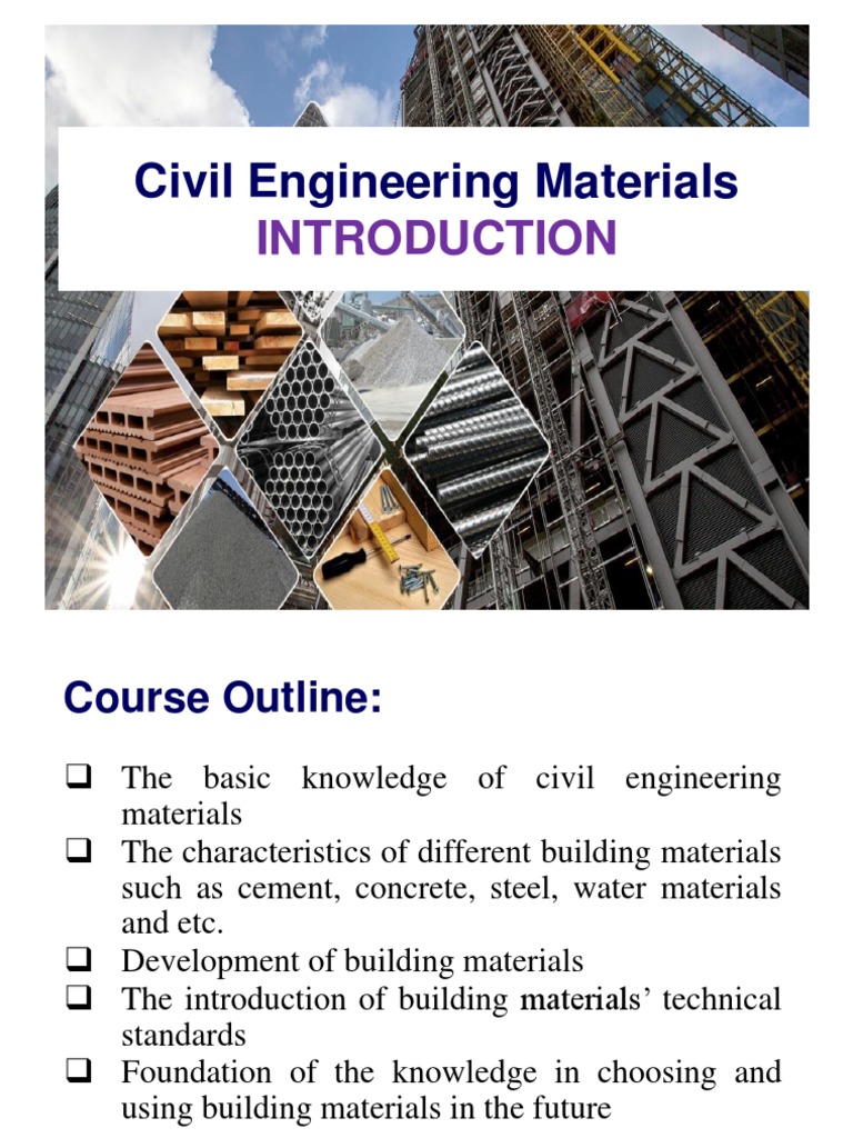 Civil Engineering Materials | PDF