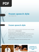 English: Communication Style: Frozen | PDF | Oath | Prayer