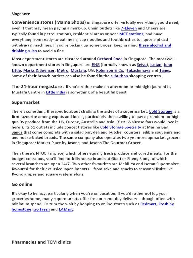 Convenience Stores (Mama Shops) : 7-Eleven MRT Stations These Alcohol ...