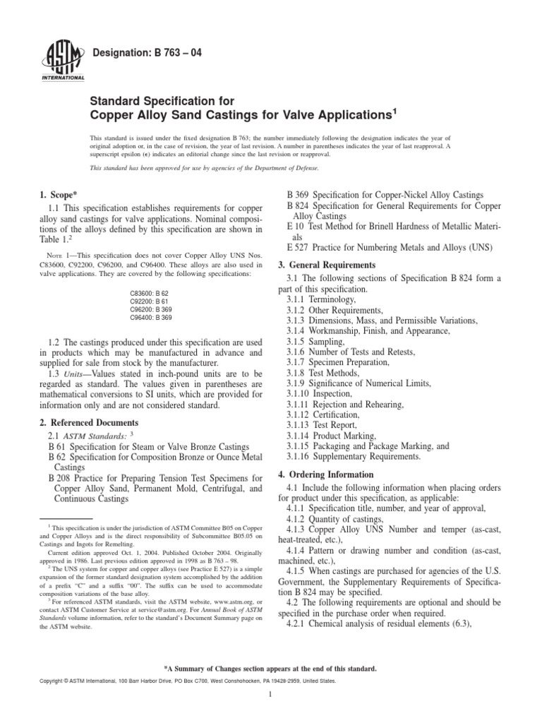 BS en 763 | PDF | Heat Treating | Bronze
