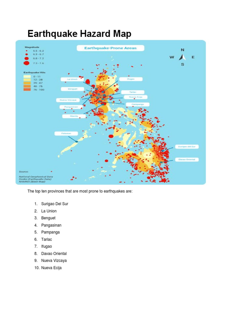 Mapping Earthquake and Volcanic Hazards in the Philippines: The 10 Most ...
