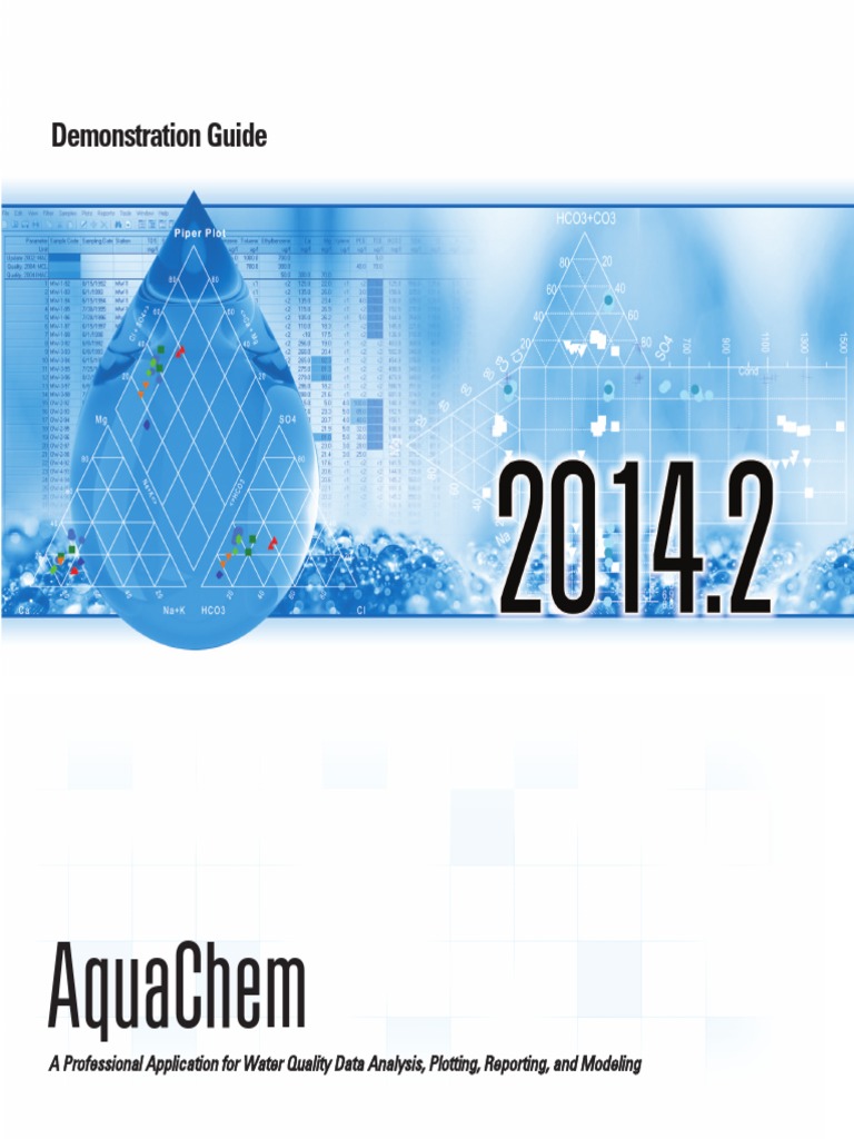 Guide to AquaChem Water Quality Software | PDF | Menu (Computing ...