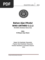 WHO Anthro Dan WHO Anthro Plus | PDF