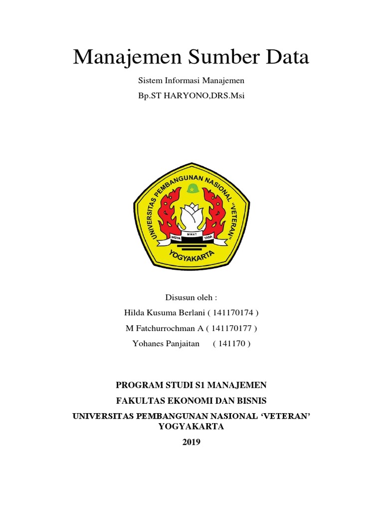 Manajemen Sumber Data dan DBMS | PDF | Komputer