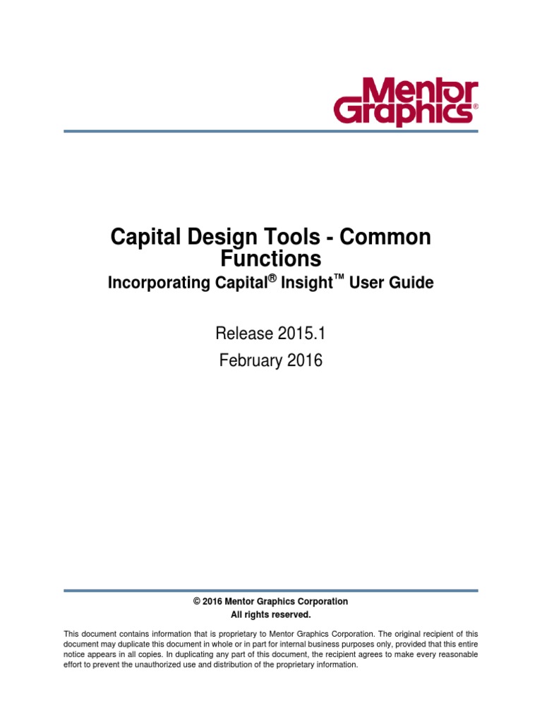 Capital Design User PDF | PDF | Proprietary Software | Computing
