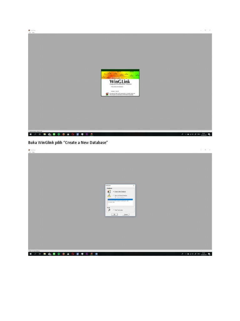 Langkah Singkat WinGlink | PDF