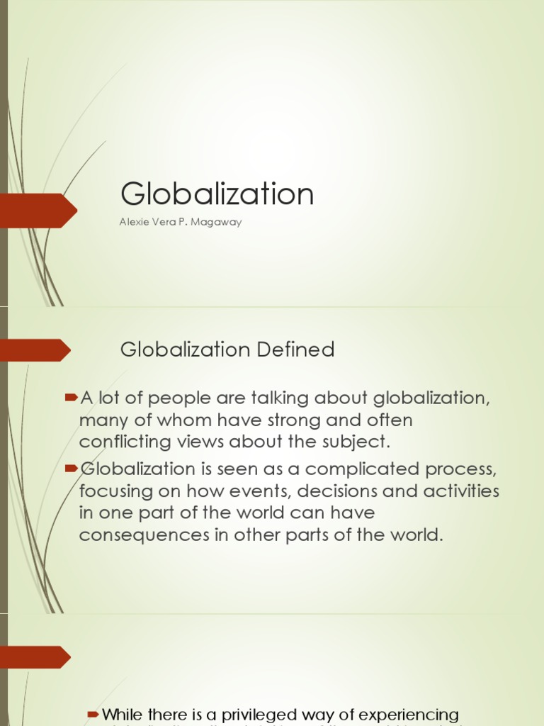 Globalization | PDF | Globalization | Foreign Direct Investment