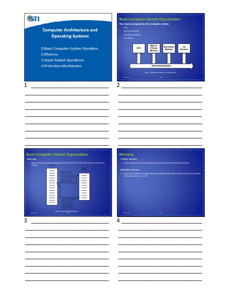 03 LCD Slide Handout 1 | PDF | Random Access Memory | Cpu Cache