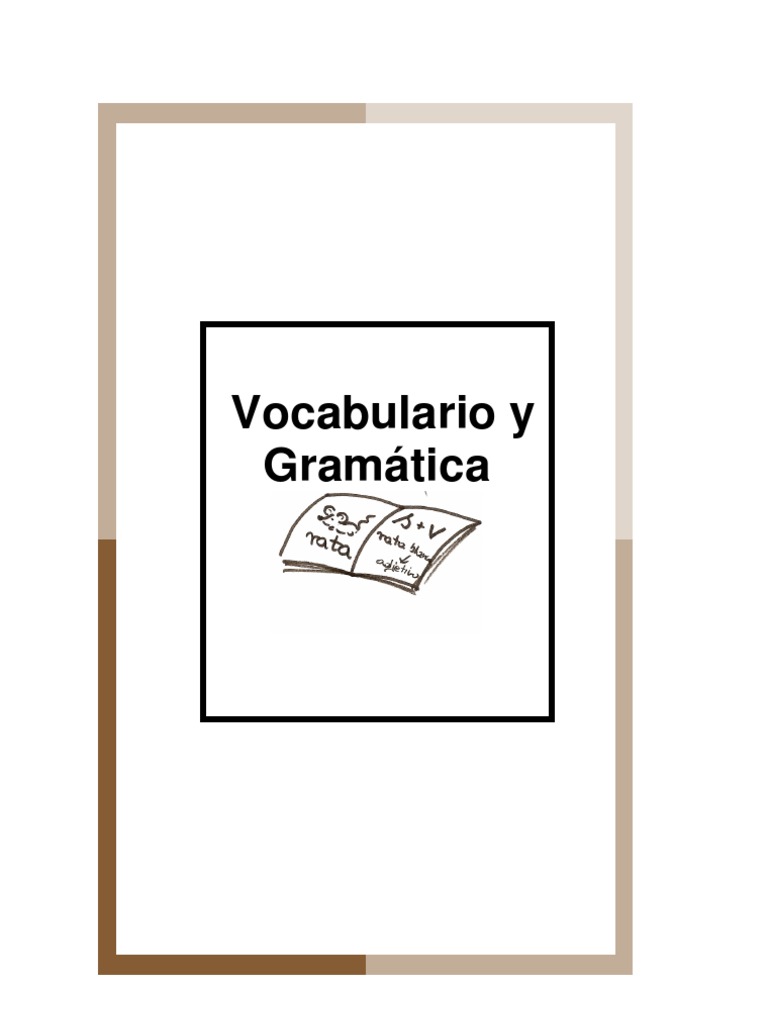 Vocabulario y Gramática | PDF | Ocio