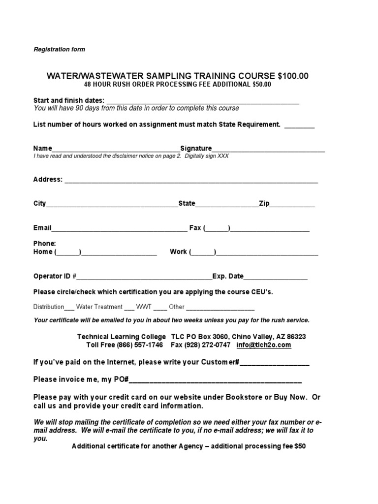 Sampling Assignment | PDF | Disinfectant | Water Purification