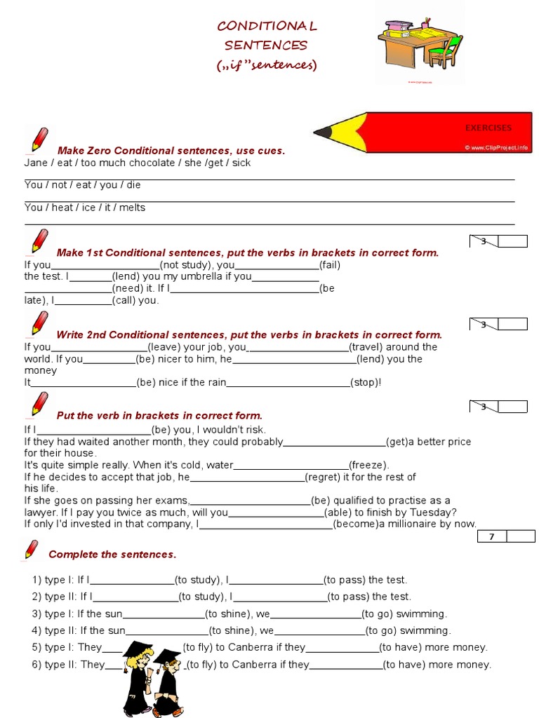 Conditional-Sentences All Types | PDF