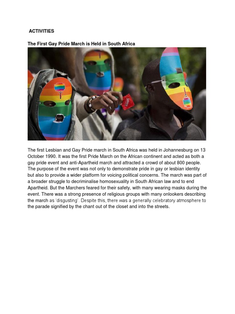 LGBT Activities' | PDF