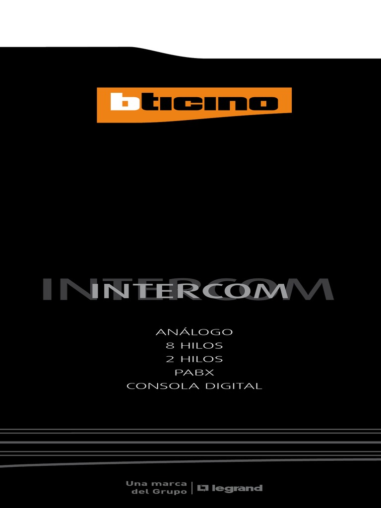Manual Intercom | PDF | Teléfono | Vídeo