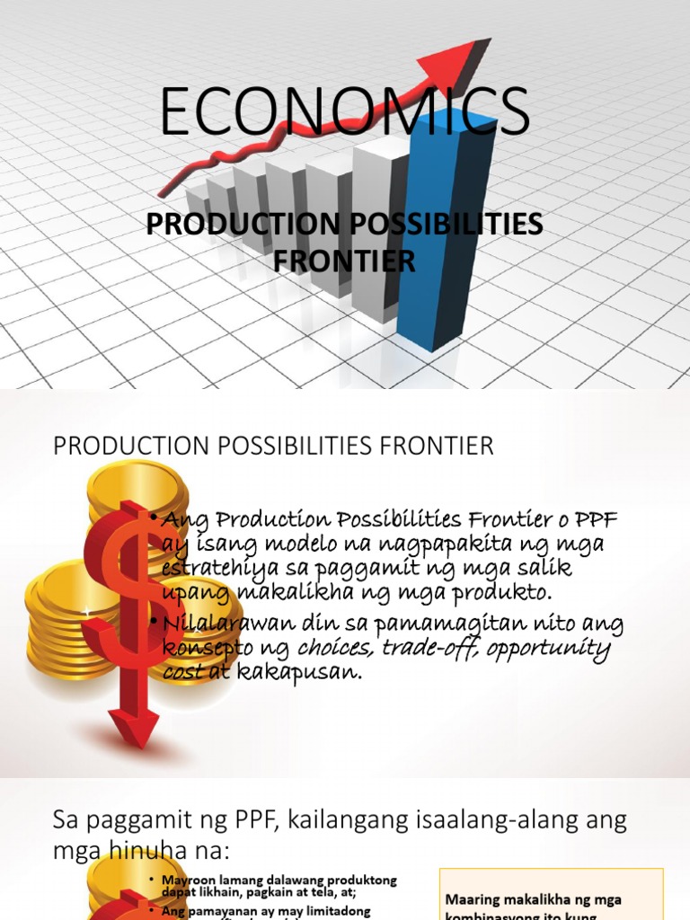 Economics (Production Possibilities Frontier) | PDF