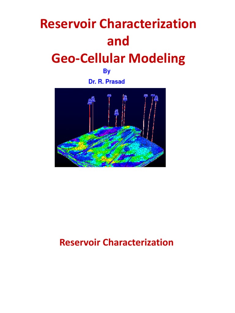Reservoir Charaterization & GEOCELLULAR MODELING | PDF | Reflection ...