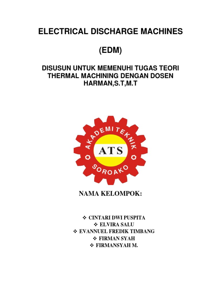 Panduan Lengkap Mesin EDM dan Aplikasinya | PDF | Sains & Matematika | Teknologi & Rekayasa