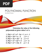 MATH 10 - Illustrating Polynomials | PDF | Polynomial | Equations