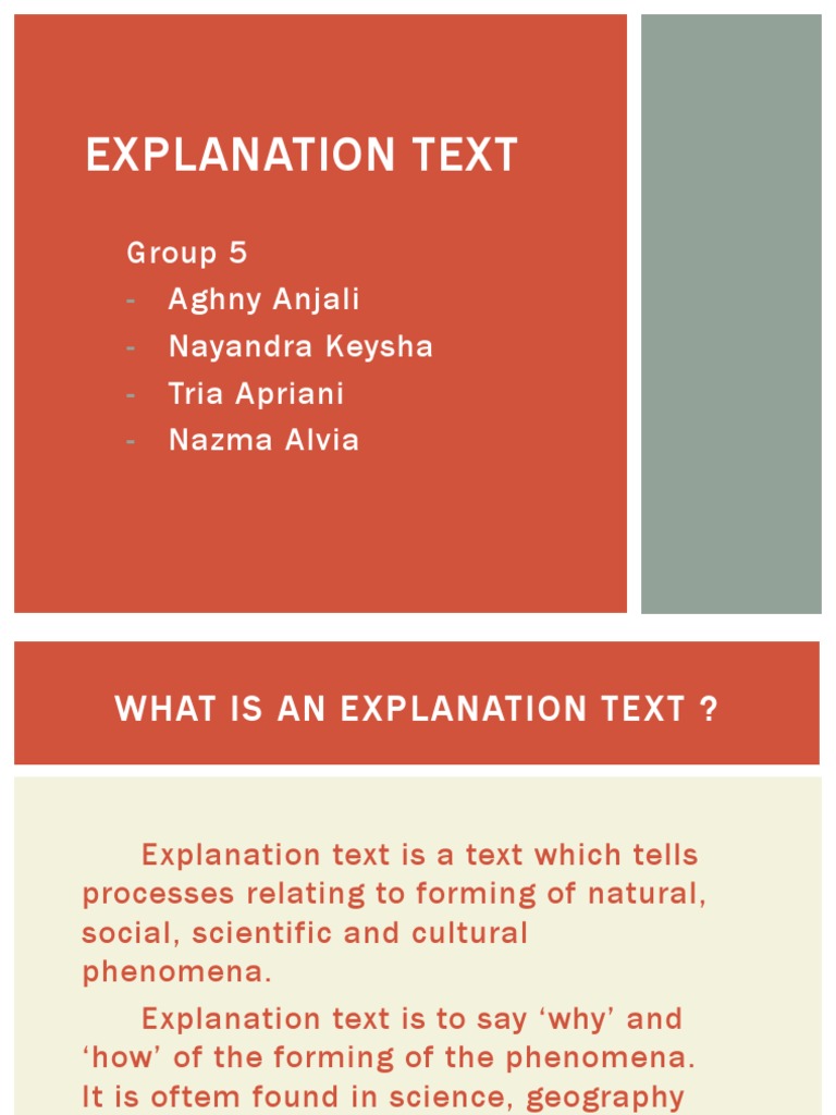 Power Point Explanation Text | PDF