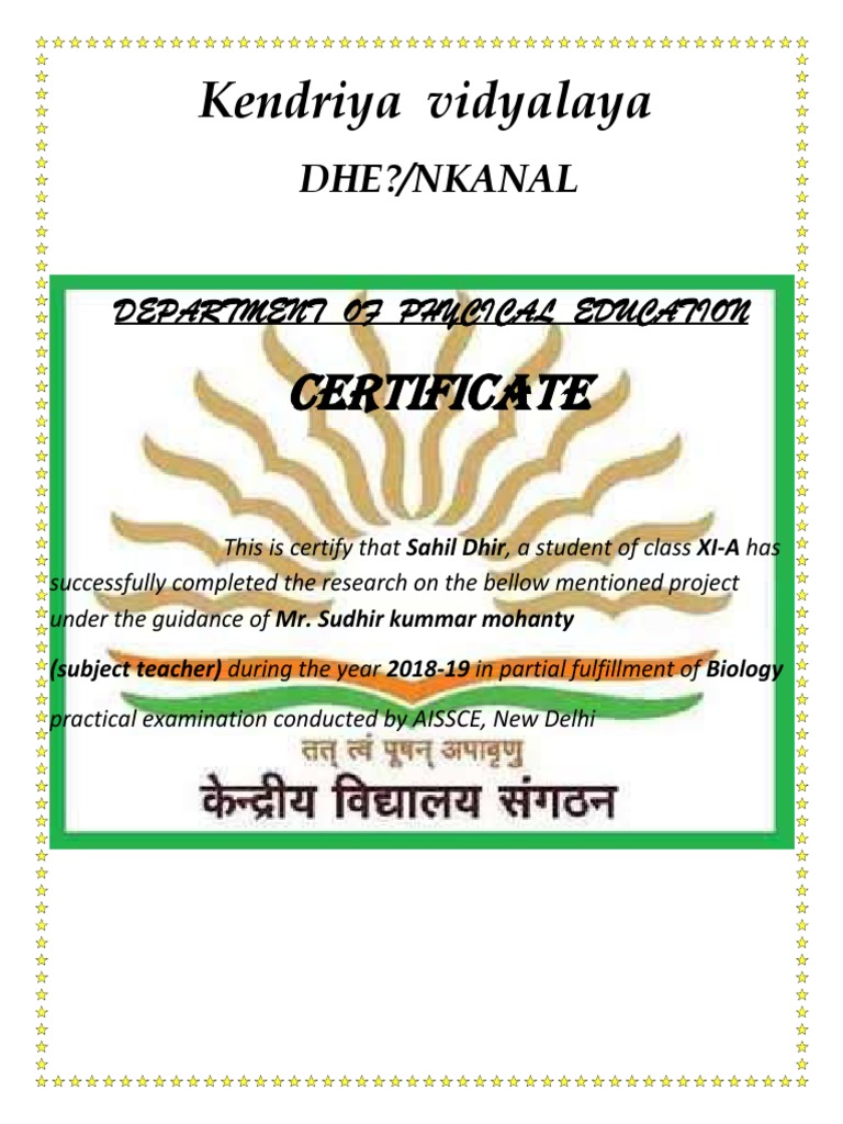 Physical Education Investigatory Project On Athletics | PDF | Track And ...