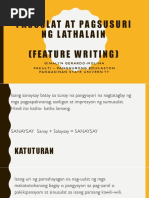 Halimbawa NG Lathalain | PDF