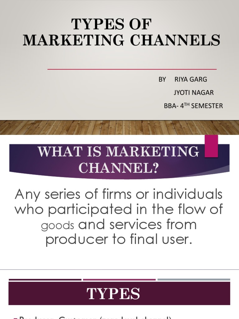 Types of Marketing | PDF