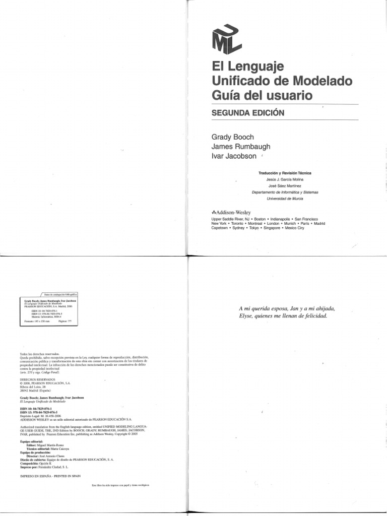 El Lenguaje Unificado de Modelado 2a Edición - Booch, Rumbaugh y ...