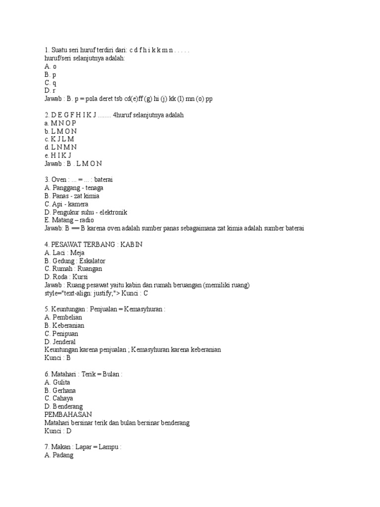 Contoh Soal Abm | PDF