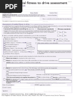 NSW Driver Fitness Assessment Report | PDF | Driver's License | Public ...