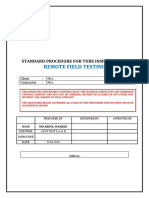 Ultrasonic Thickness Measurement Procedure | PDF | Calibration | Ultrasound