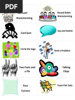 Kagan Structure Quick-Reference Cards Updated | PDF