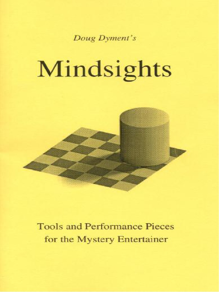 Dyment - Mindsights | PDF | Randomness | Major Arcana