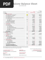 ITC Balance Sheet PDF | PDF | Equity (Finance) | Financial Economics