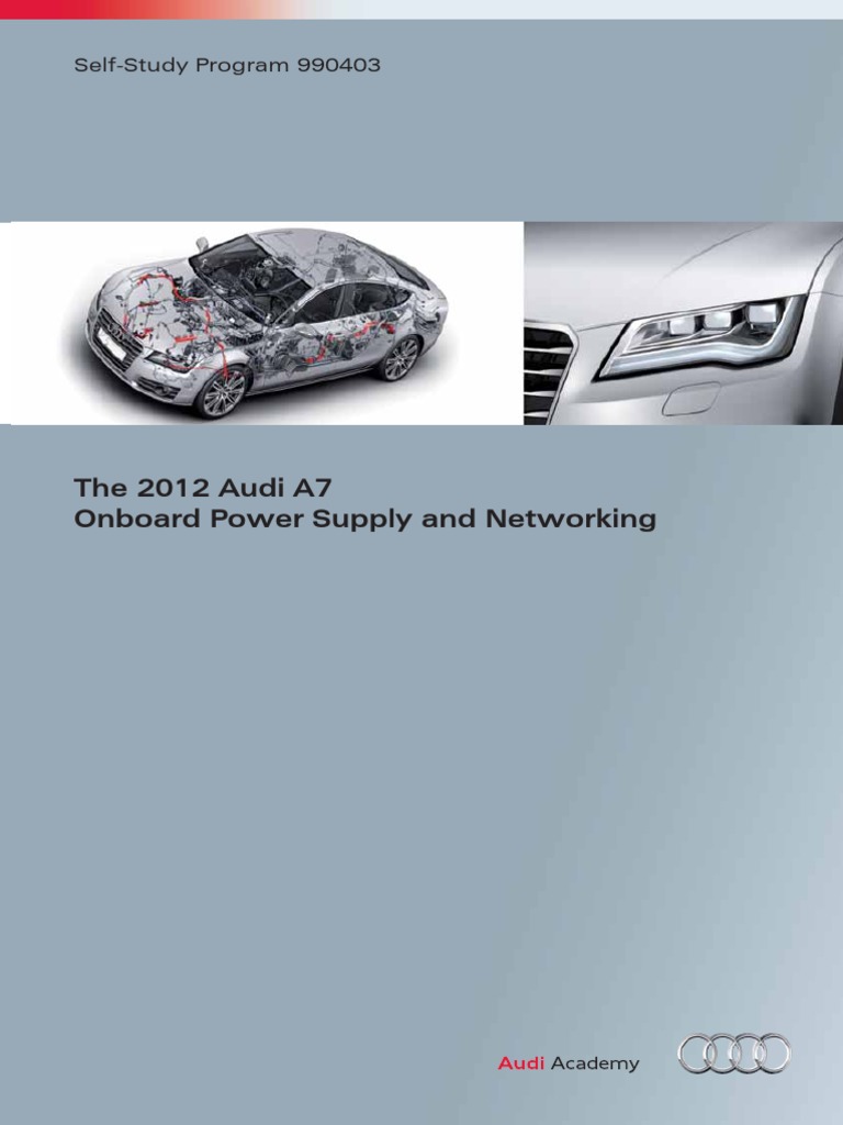 2012 A7 On Board Power Supply and Networking PDF | PDF | Network ...
