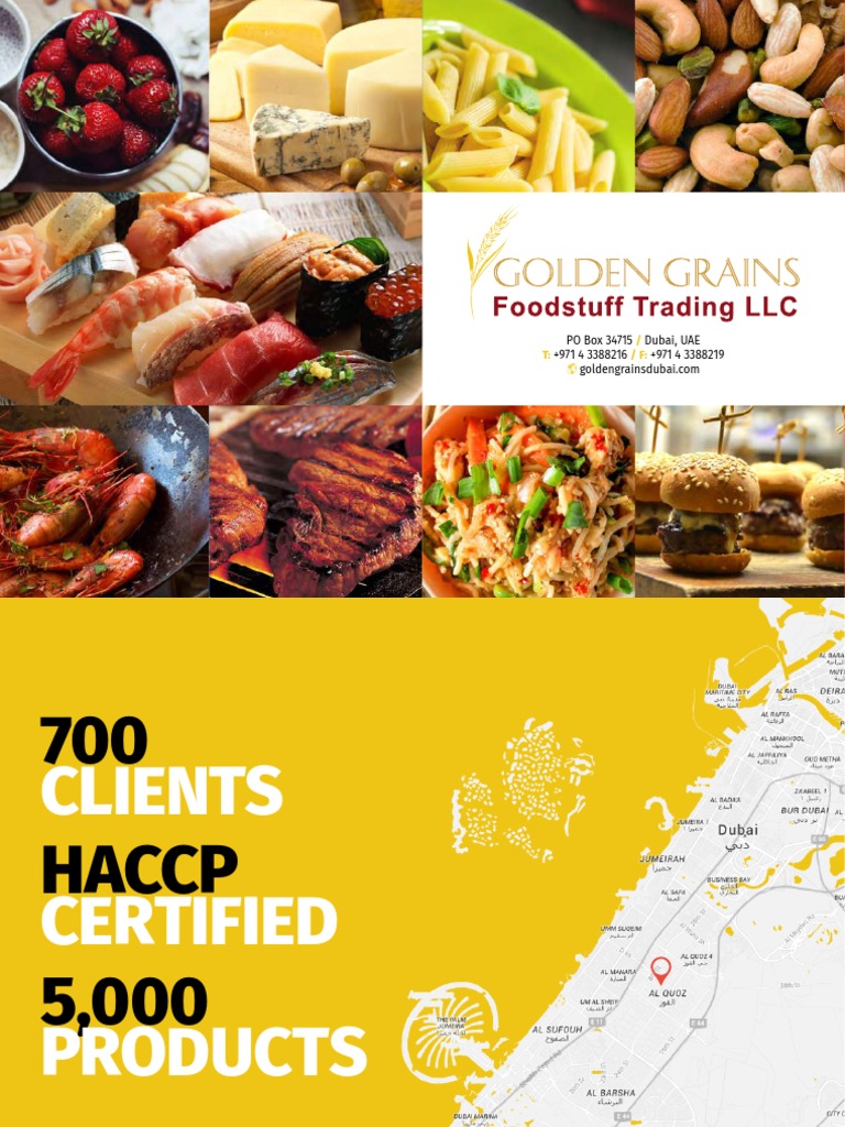 PO Box 34715 Dubai, UAE +971 4 3388216 +971 4 3388219 | PDF | Food And ...