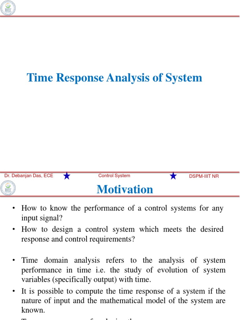 Week 5 PDF | PDF | Steady State | Control Theory