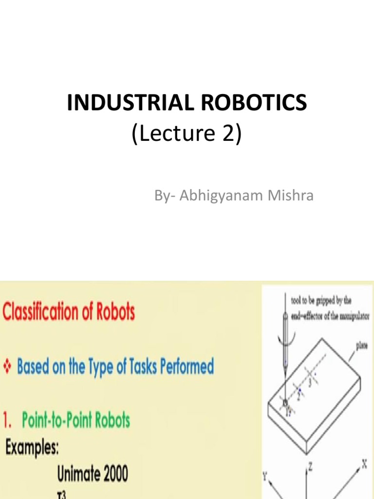 Industrial Robotics | PDF