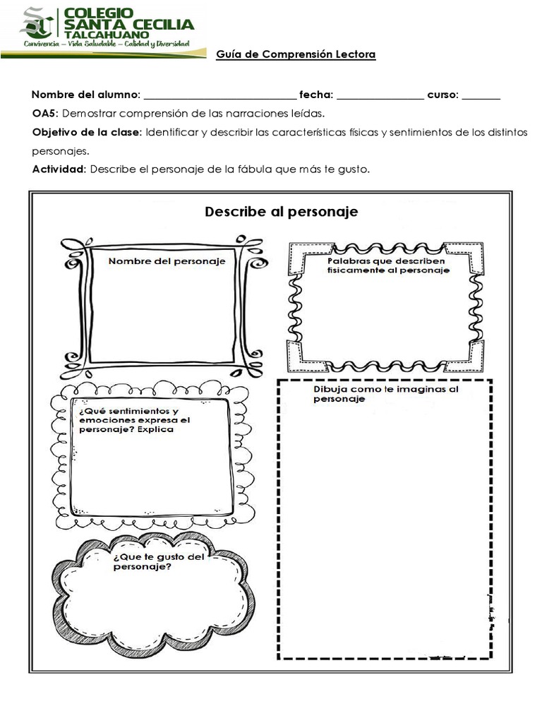 Descripción Del Personaje | PDF