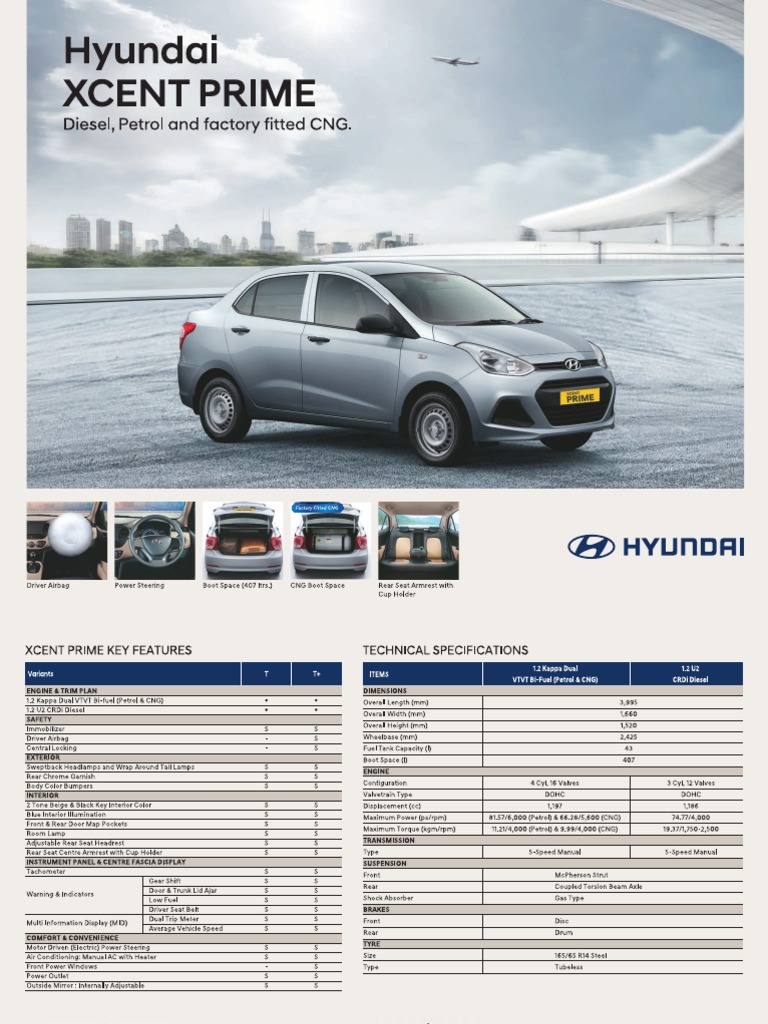 Xcent Prime Brochure | PDF