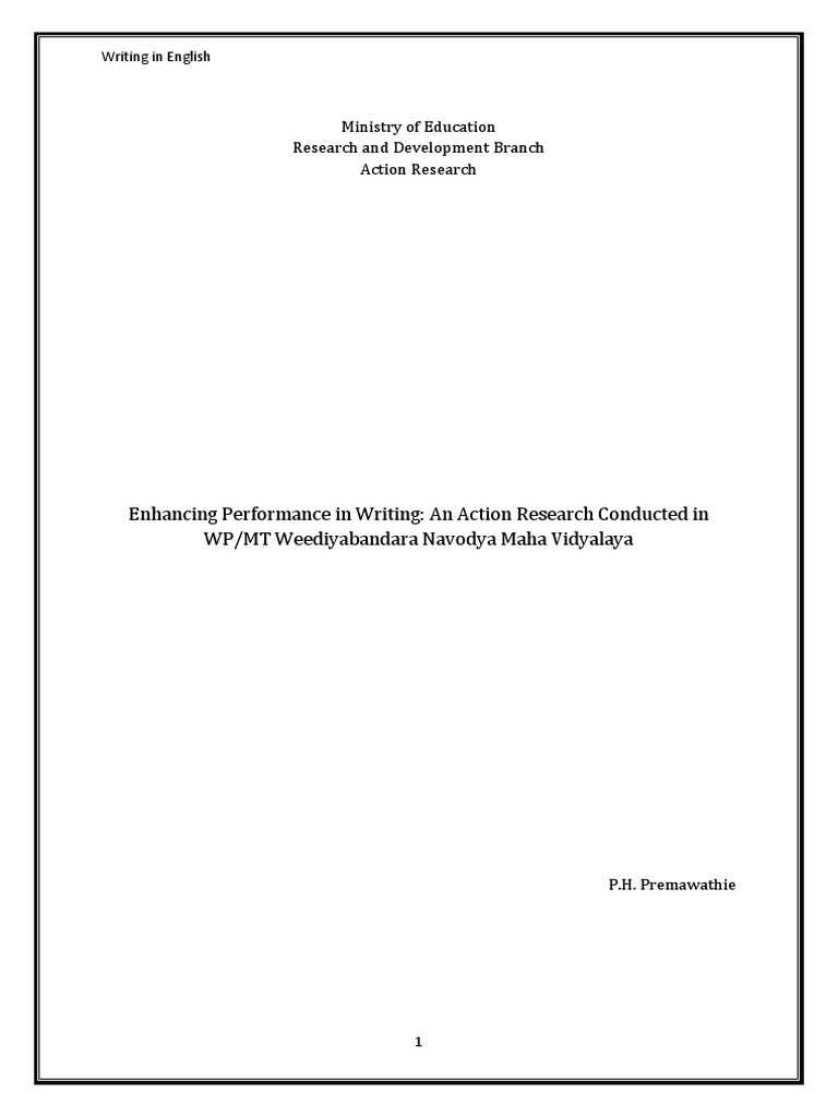 Writing English | PDF | Teachers | Verb