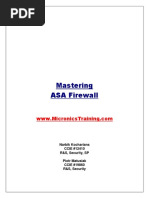 Cisco ASA Firewall Commands Cheat Sheet | PDF | Ip Address | Computer Network