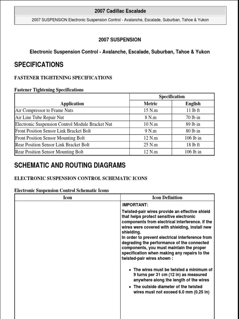 Electronic Suspension Control PDF | PDF | Electrical Connector ...