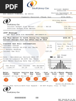 British Gas Example Bill | PDF | Invoice | Cheque