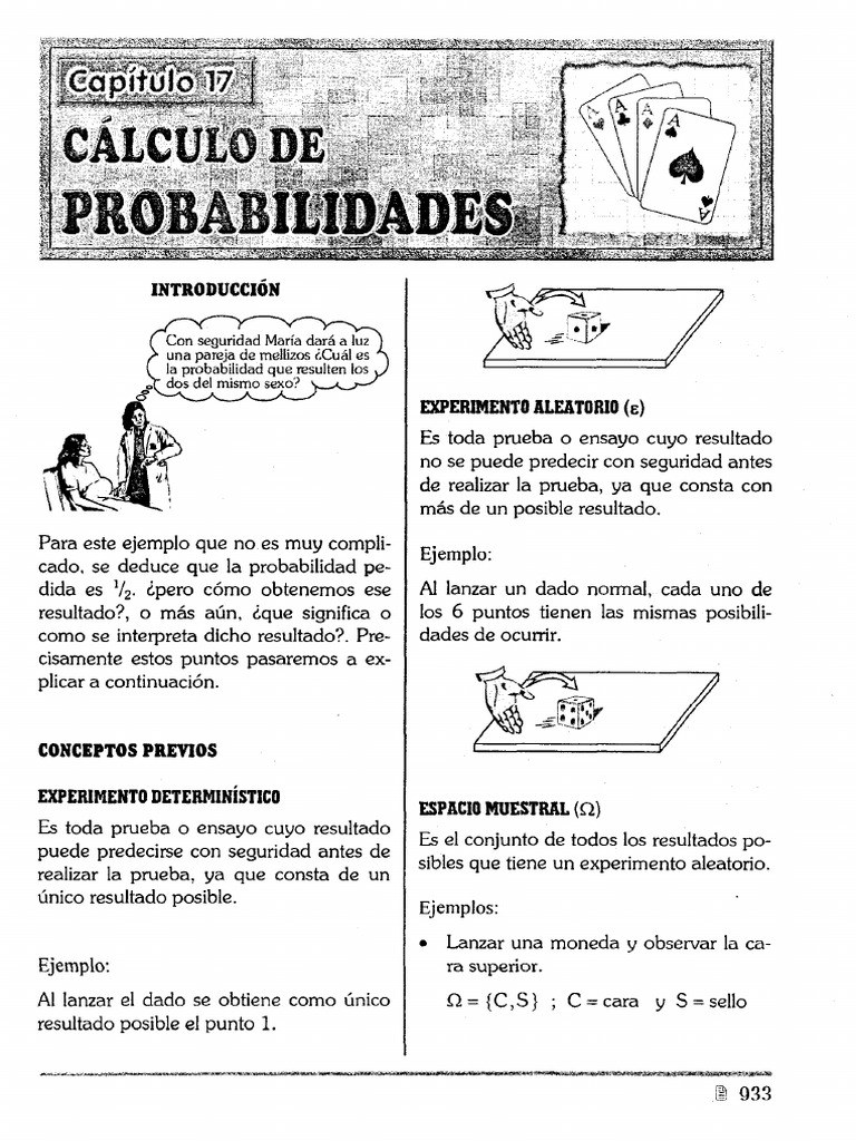 17 Cálculo de Probabilidades-1 | PDF