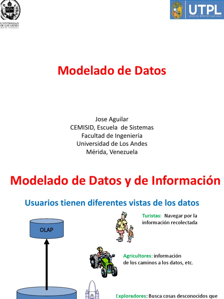 Modelado de Datos | PDF | Gestión de datos | Software de gestión de datos