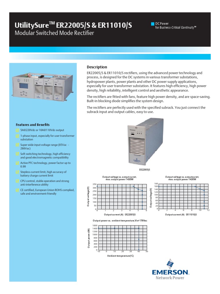 Annex 8.2 Data Sheet of Battery Charger | PDF | Rectifier | Physical Quantities