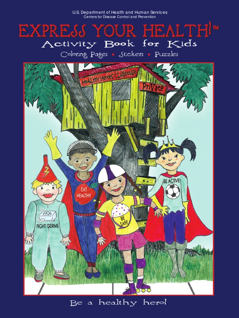 Kids' Health Activity Book: CDC Guide | PDF | Centers For Disease ...