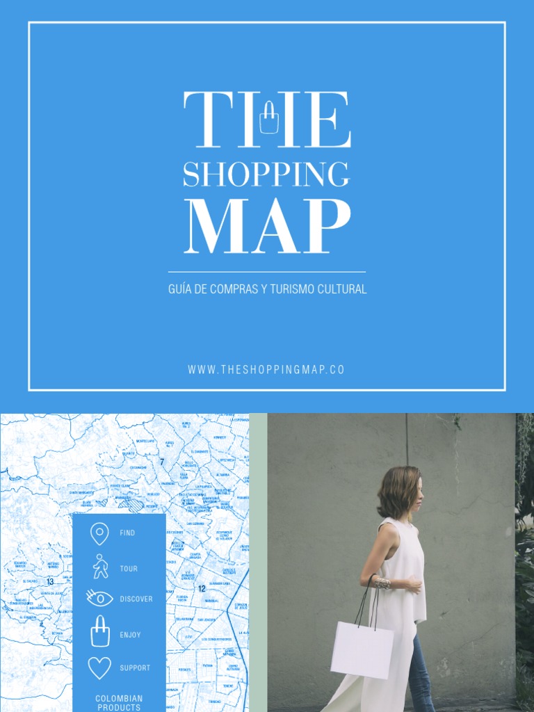 The Shopping Map - ENGLISH | PDF | Economic Sectors | Tourism
