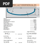 Dish End Blank Diameter Formulas | PDF